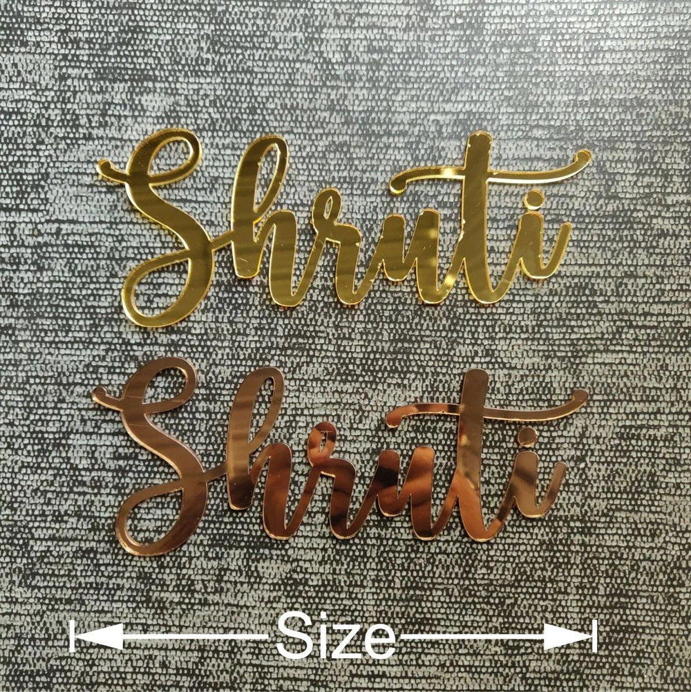Acrylic Name Cutout – Arteanu By Anushka